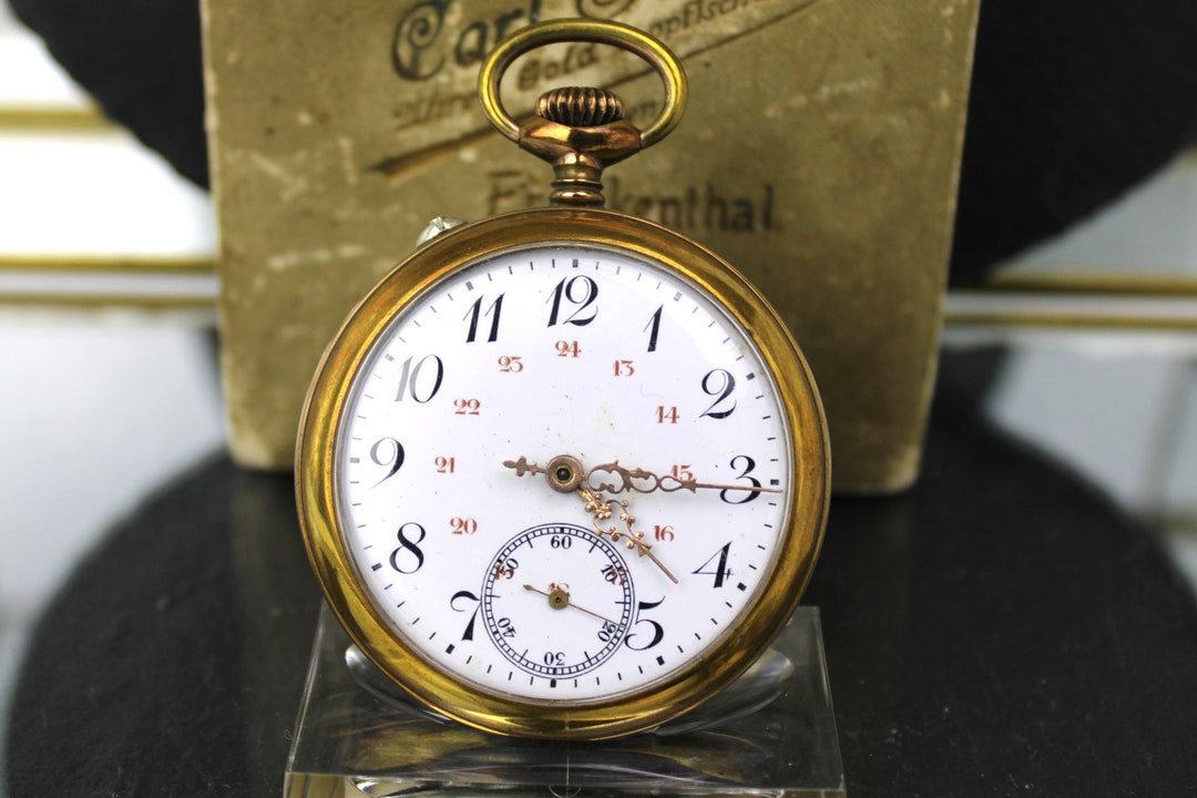 Men's Pocket Watch, Around 1900 Georges Frédéric Roskopf - Etsy