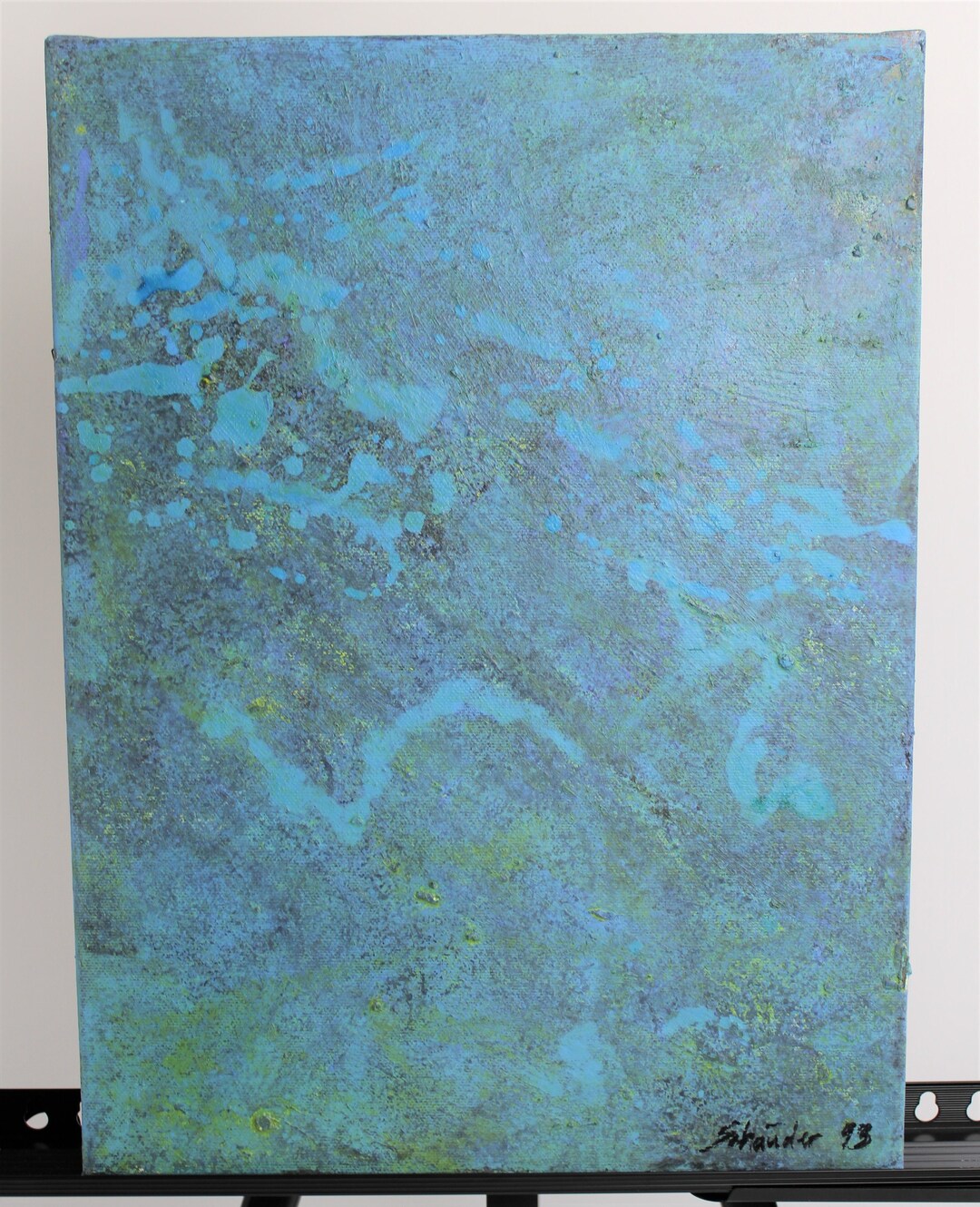 Painting by Christiane Schauder, Lagoon II, Signed - Etsy