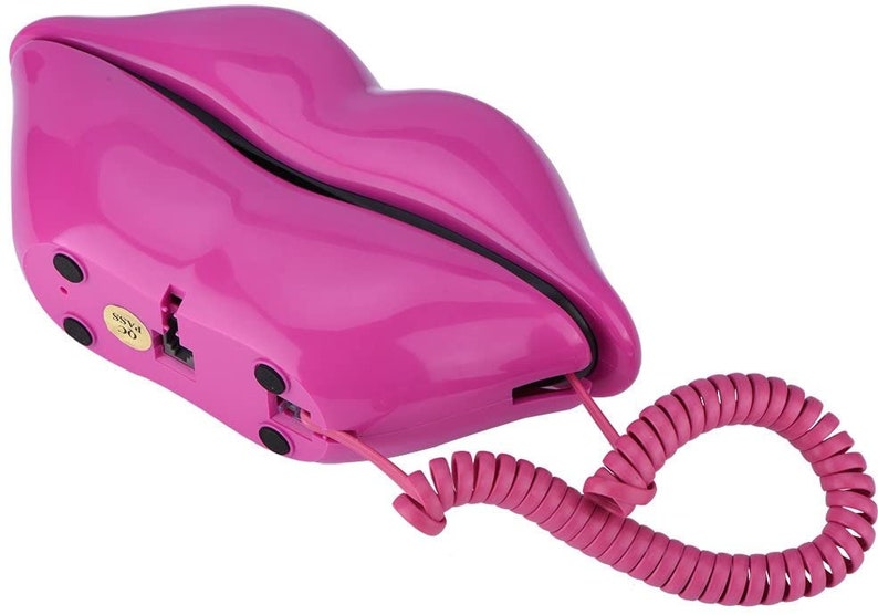 Iconic Lip Phone Pink Telephone | Etsy