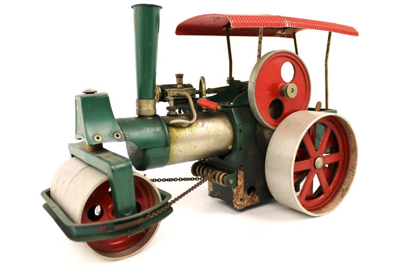 Wilesco Steam Engine, Steam Roller, Old Smoky D365, Germany 1960s - Etsy