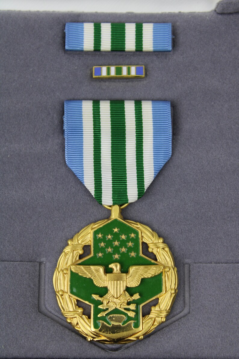 Joint Service Commendation Medal USA With Award Case - Etsy