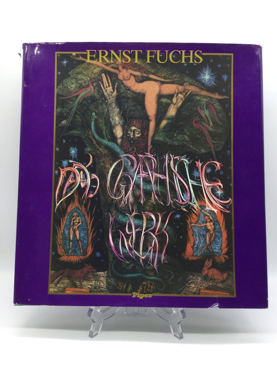 Ernst Fuchs Art Book, Das Graphisches Werk, Limited and HANDSIGNED - Etsy