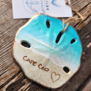 Hand Painted Cape Cod Coastal Shoreline on a Cruelty-free Handmade ...