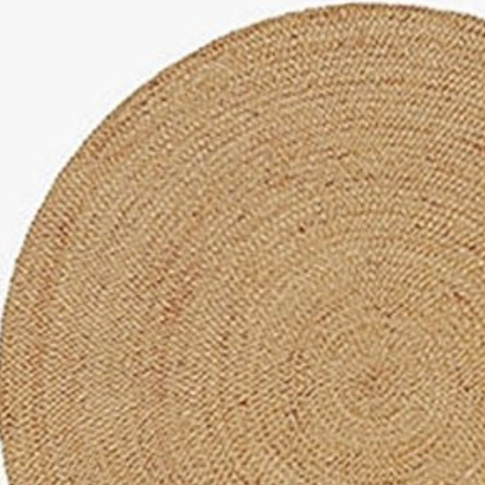 White Jute Ruground Jute Rugbrown Jute Rug Indian Natural | Etsy