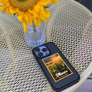 Illinois: the Prairie State Vintage-style Travel Poster / Postcard ...