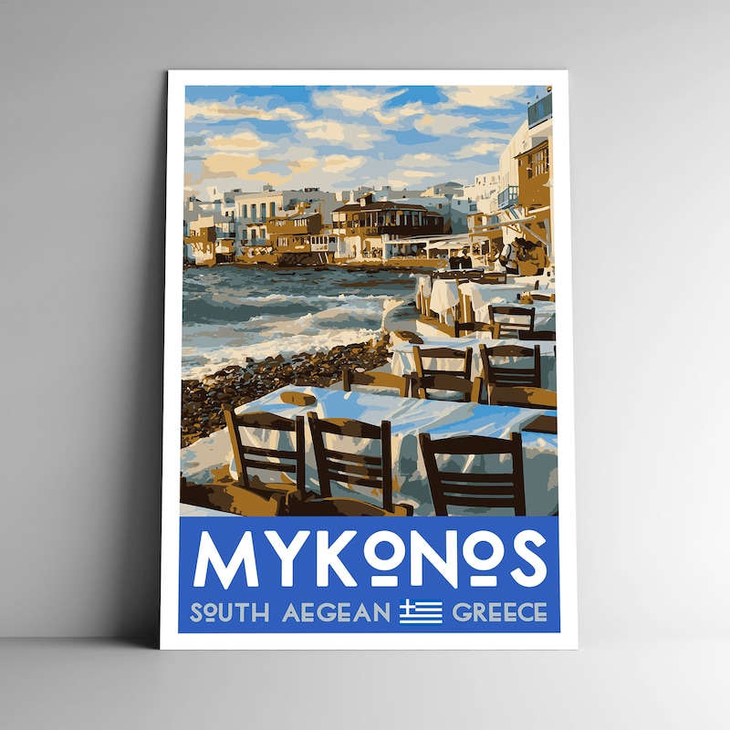 Greek Postcard - Etsy