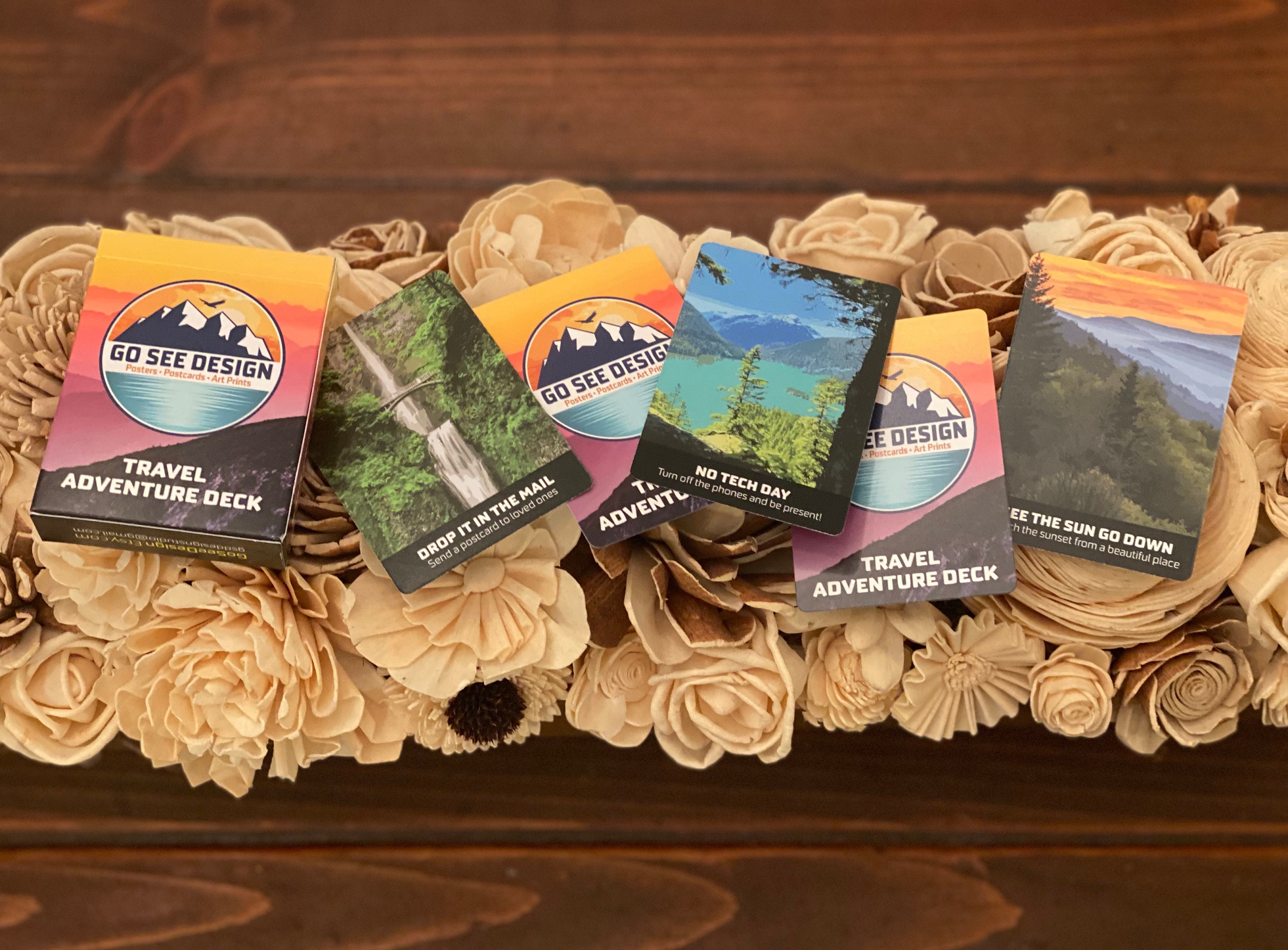Travel Adventure Deck by Go See Design | Travel Challenges | Couples ...