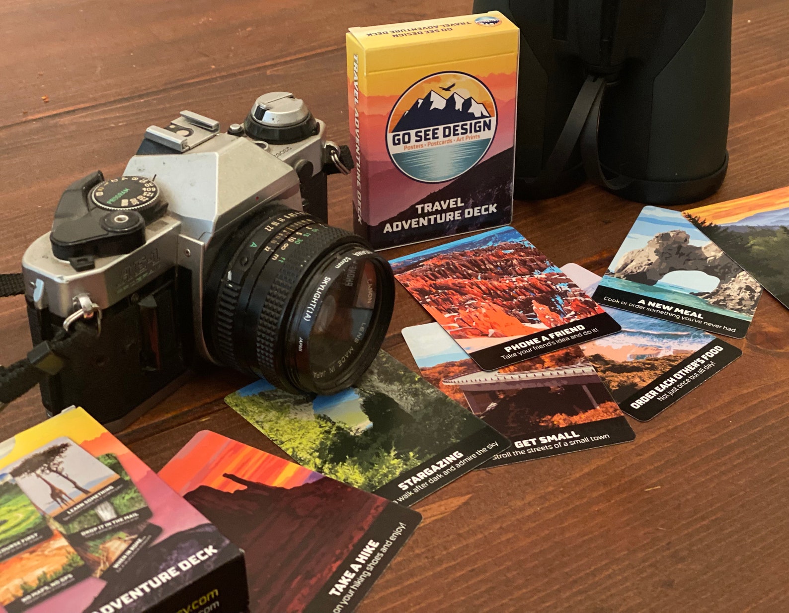 Travel Adventure Deck by Go See Design | Travel Challenges | Couples ...
