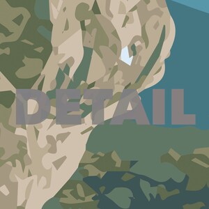 Cheaha State Park Travel Poster – Alabama WPA Style Art Print - Etsy
