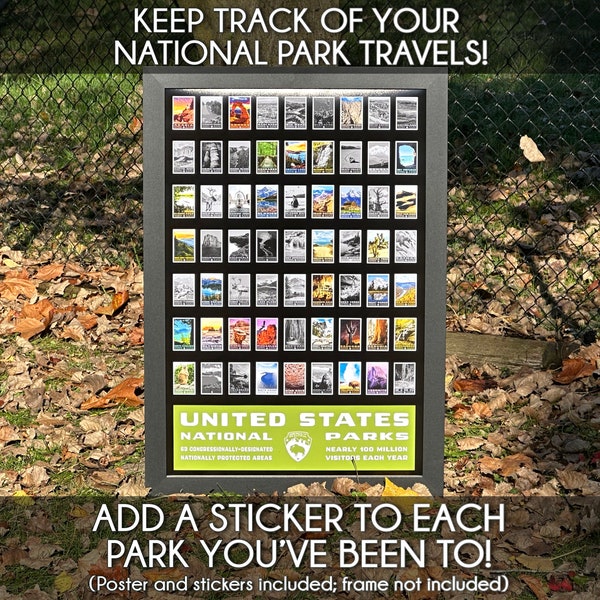 National Park Poster Poster - Etsy