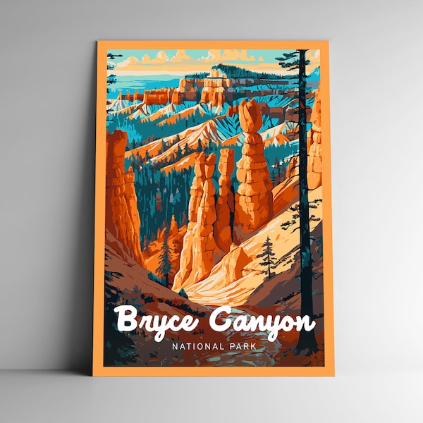 Bryce Canyon Poster - Etsy