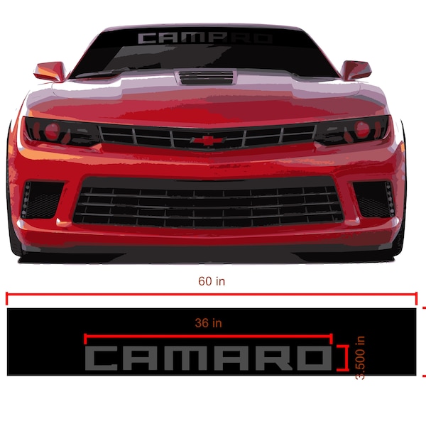 Camaro Windshield Banner - Etsy