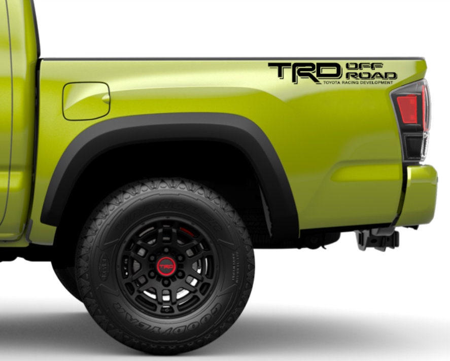 Set of 2 Toyota TRD Off-road Decals Stickers for Tacoma Tundra Pair of ...