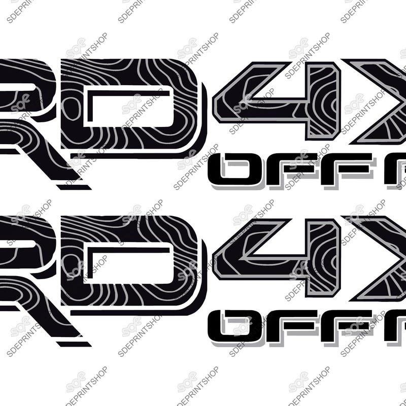 Topo Trd Decal - Etsy