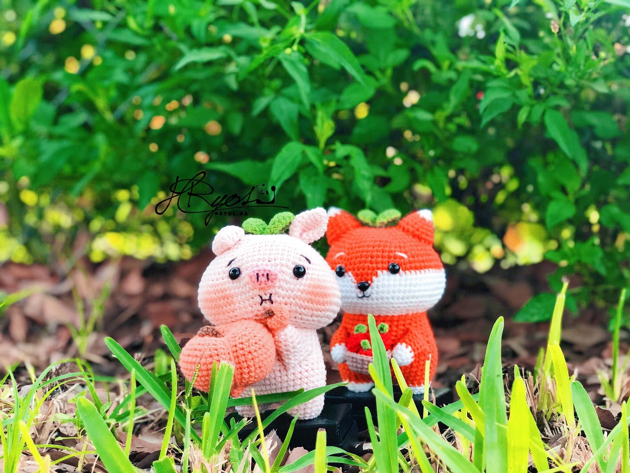 Glutton the Pig Crochet Amigurumi Pattern by Hryos - Etsy