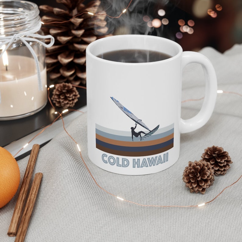 Cold Hawaii Nordic Surfer Coffee Mug - Etsy Denmark