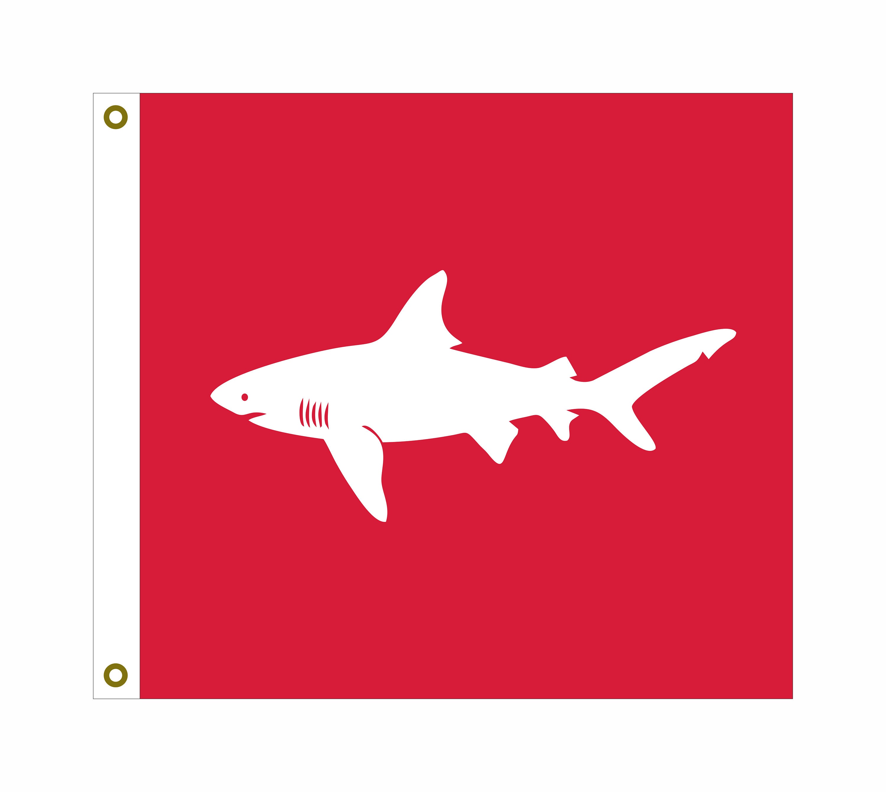 Custom Printed Fish and Shark Flags Available in 2 Sizes - Etsy