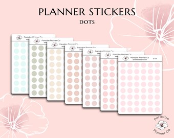 Translucent Dot Stickers - Etsy
