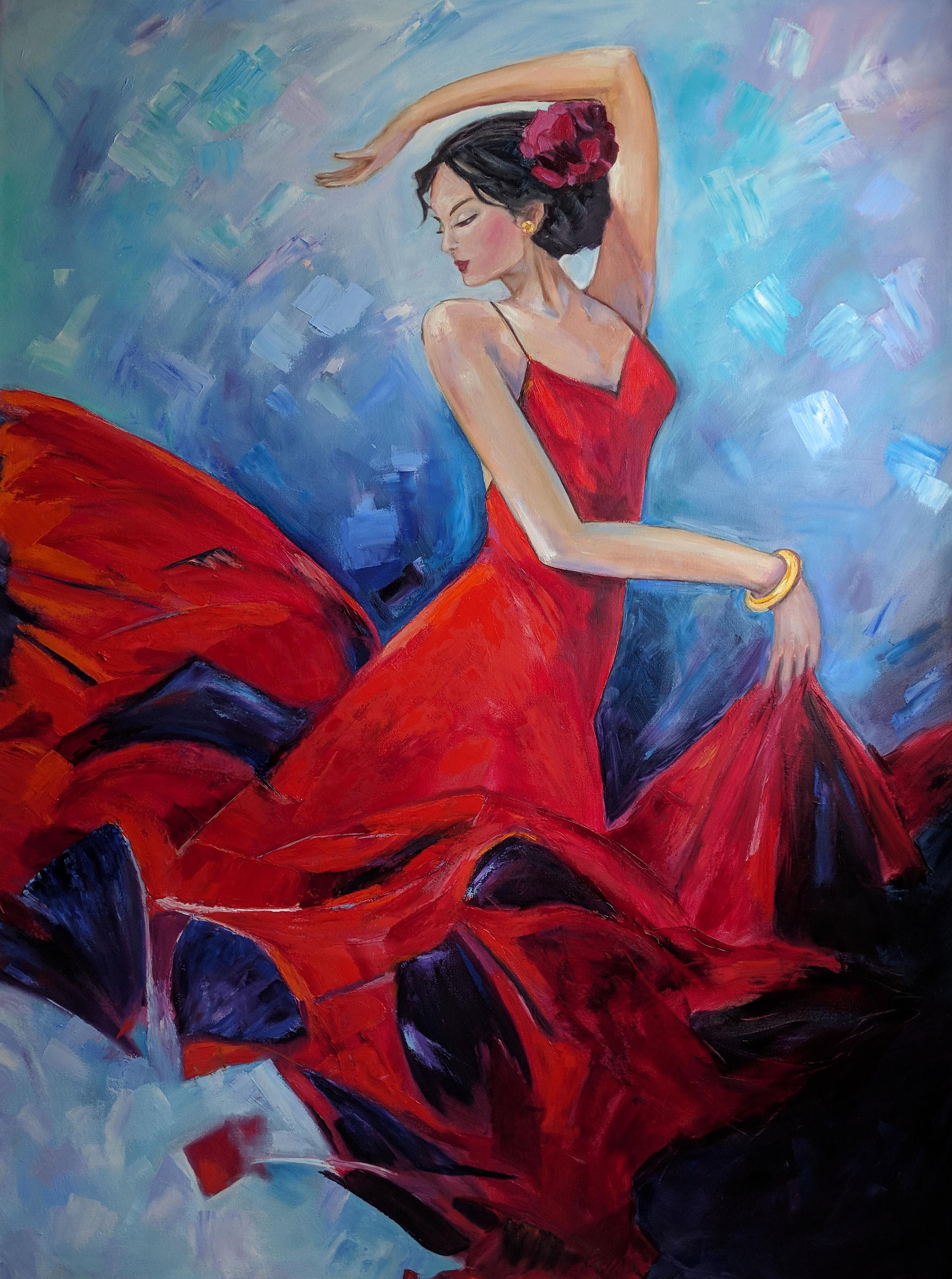 Flamenco Dancing Paintings