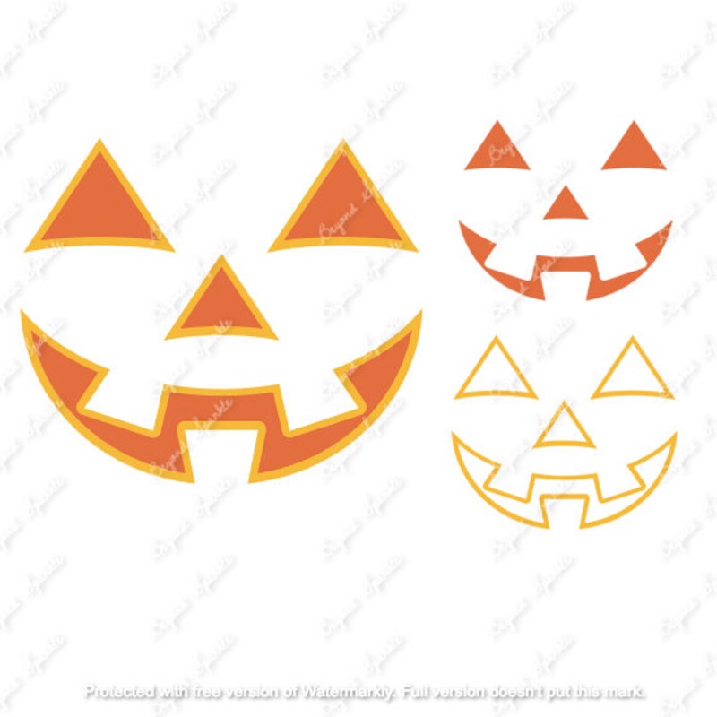 Jack O Lantern Face - Etsy