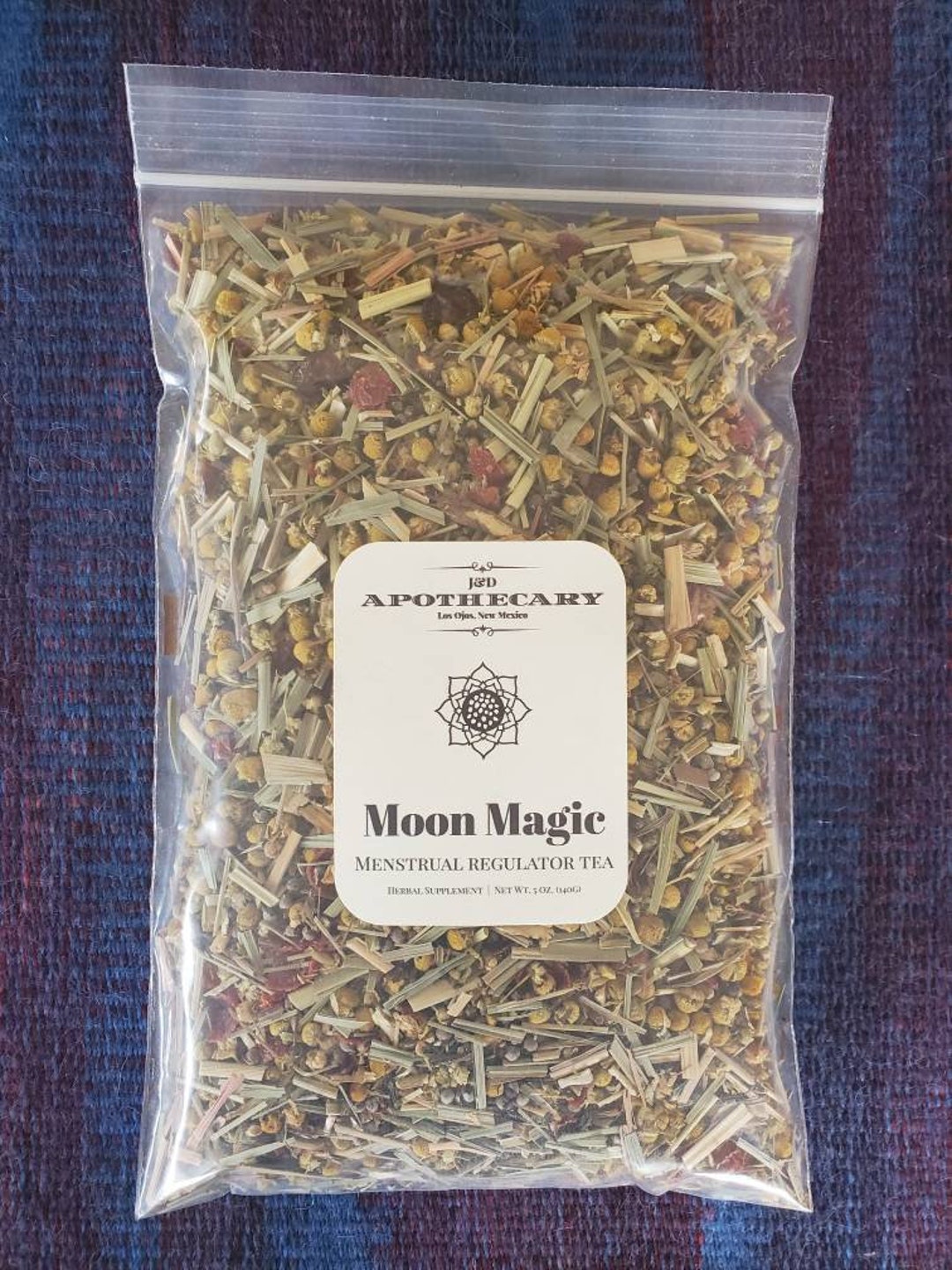 Moon Magic Menstrual Regulator Tea Blend 5 Oz. - Etsy