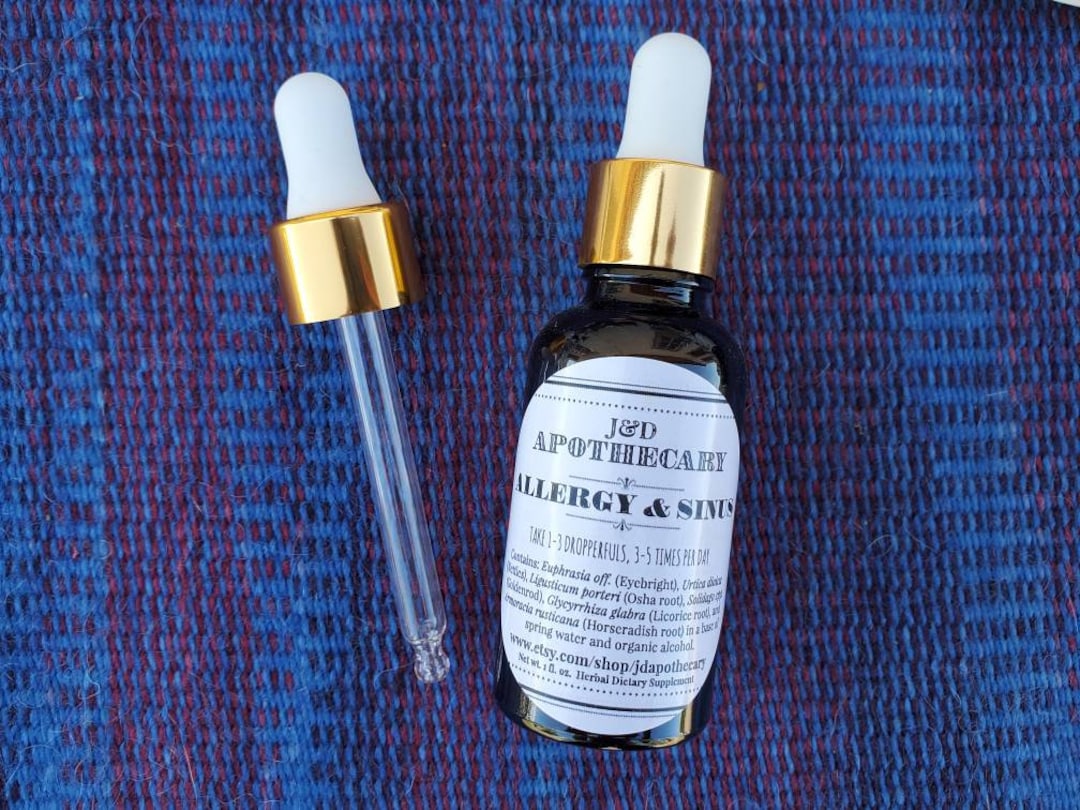 Allergy And Sinus Tincture 1 Fl Oz Etsy Allergy And Sinus Tincture 1 Fl Oz Etsy
