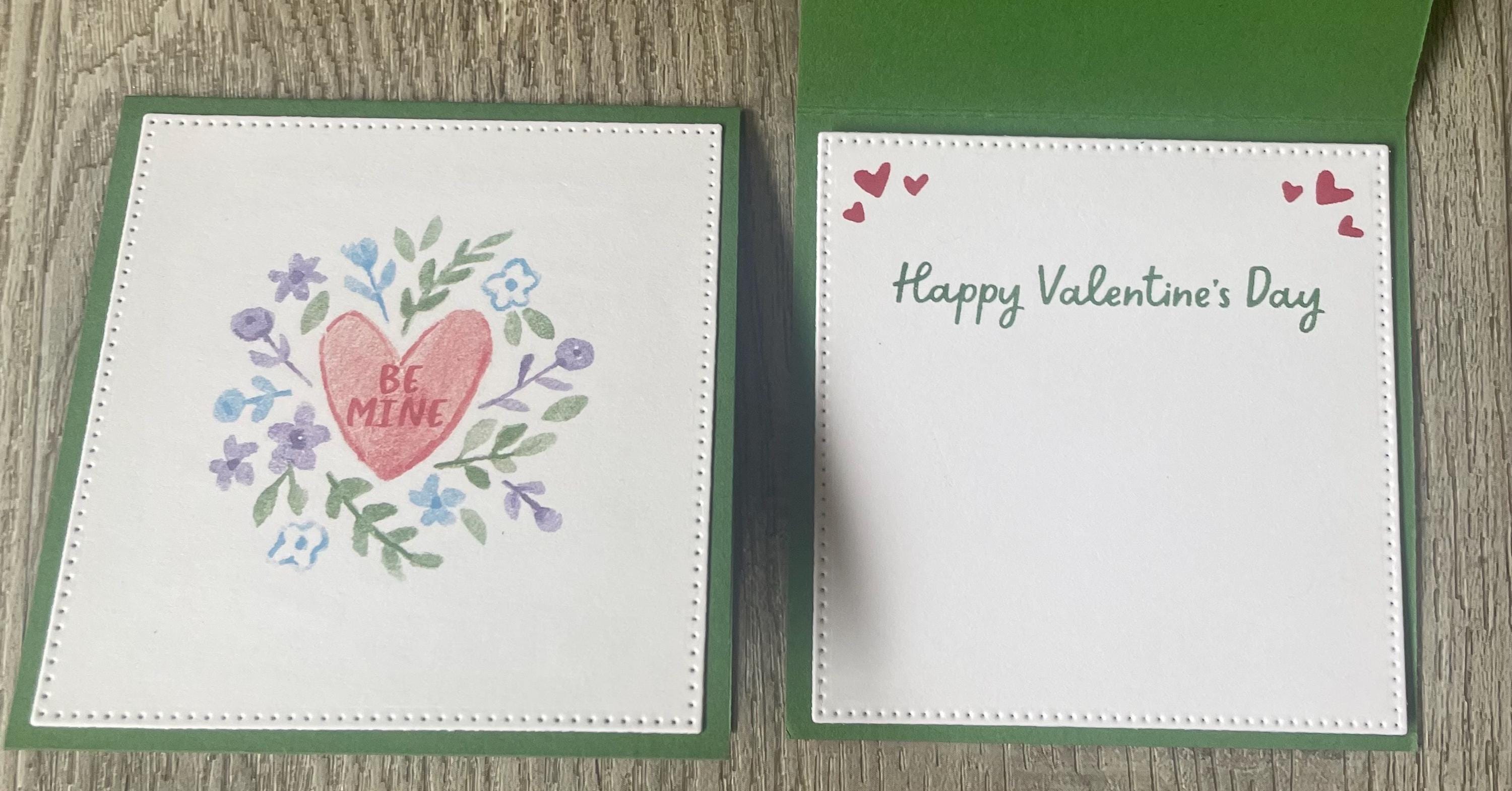 Valentine's Day, Stampin' Up! Love Notes, Mini Notecards, 3" X 3 ...