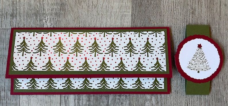 Christmas Money Holder- Gift Card Holder- Christmas Tree Theme ...