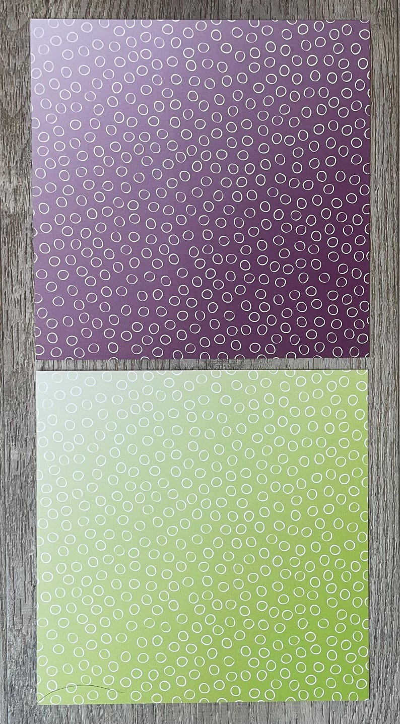 Oh so Ombre Paper Pack: Stampin' Up! 6x6 Designer Series (8 Sheets) - Etsy