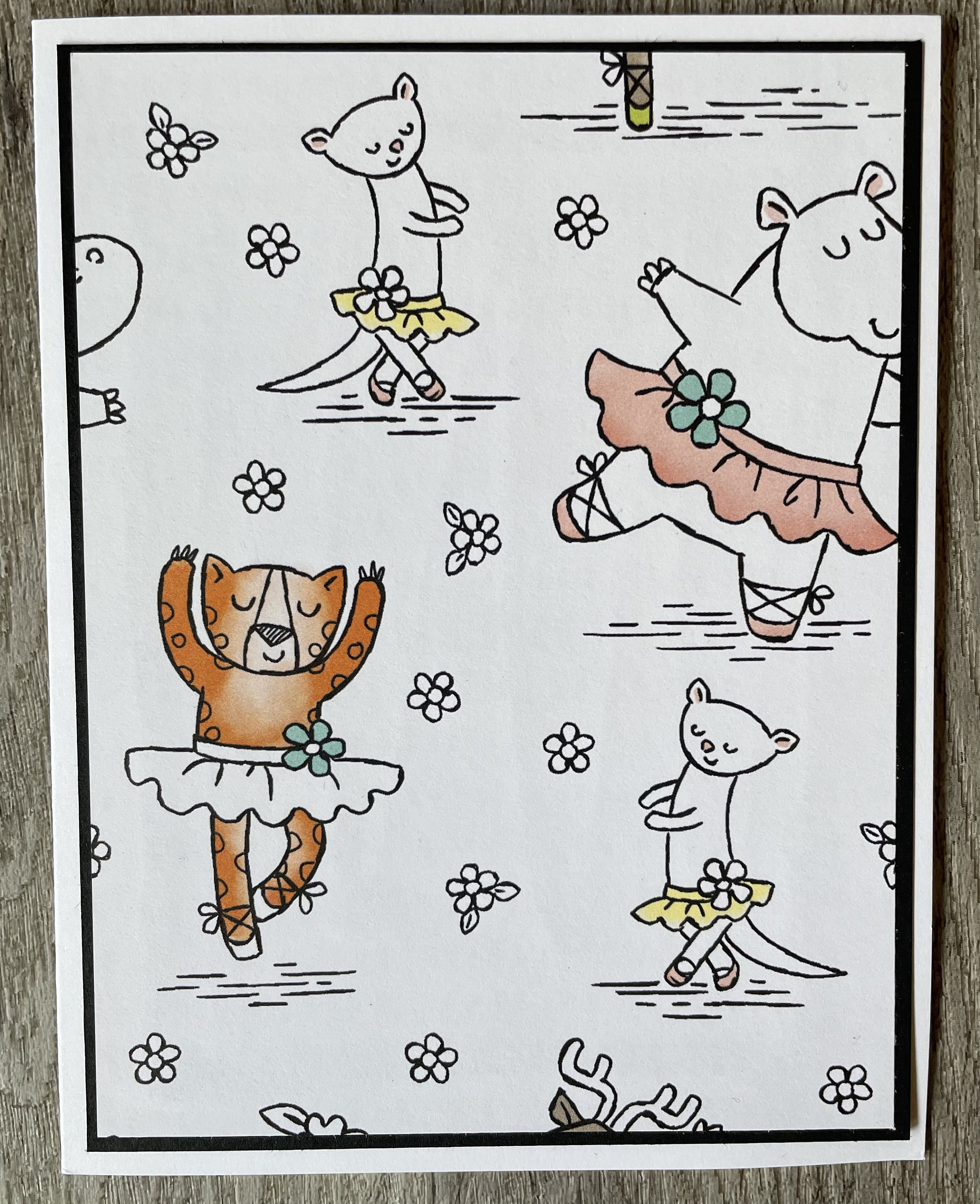 Handmade Zoo Animal Notecards - Stampin Up! - Set of 12 - Etsy