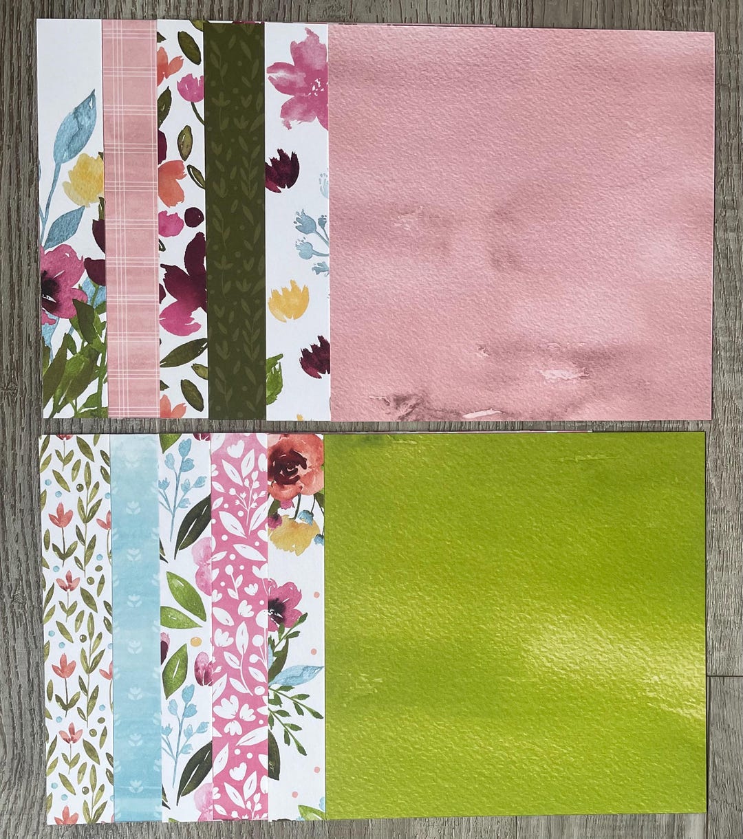 Stampin' Up! Retired Paper Sampler, Awash in Beauty Designer Series ...