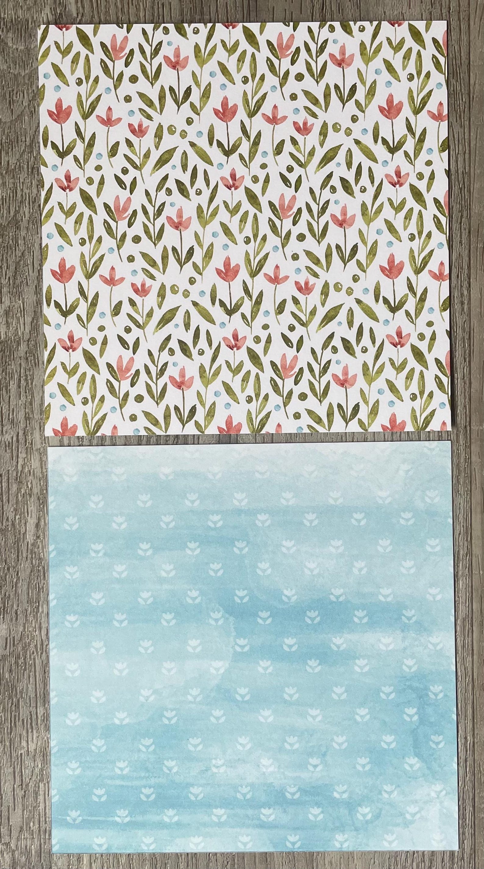 Stampin' Up! Retired Paper Sampler, Awash in Beauty Designer Series ...