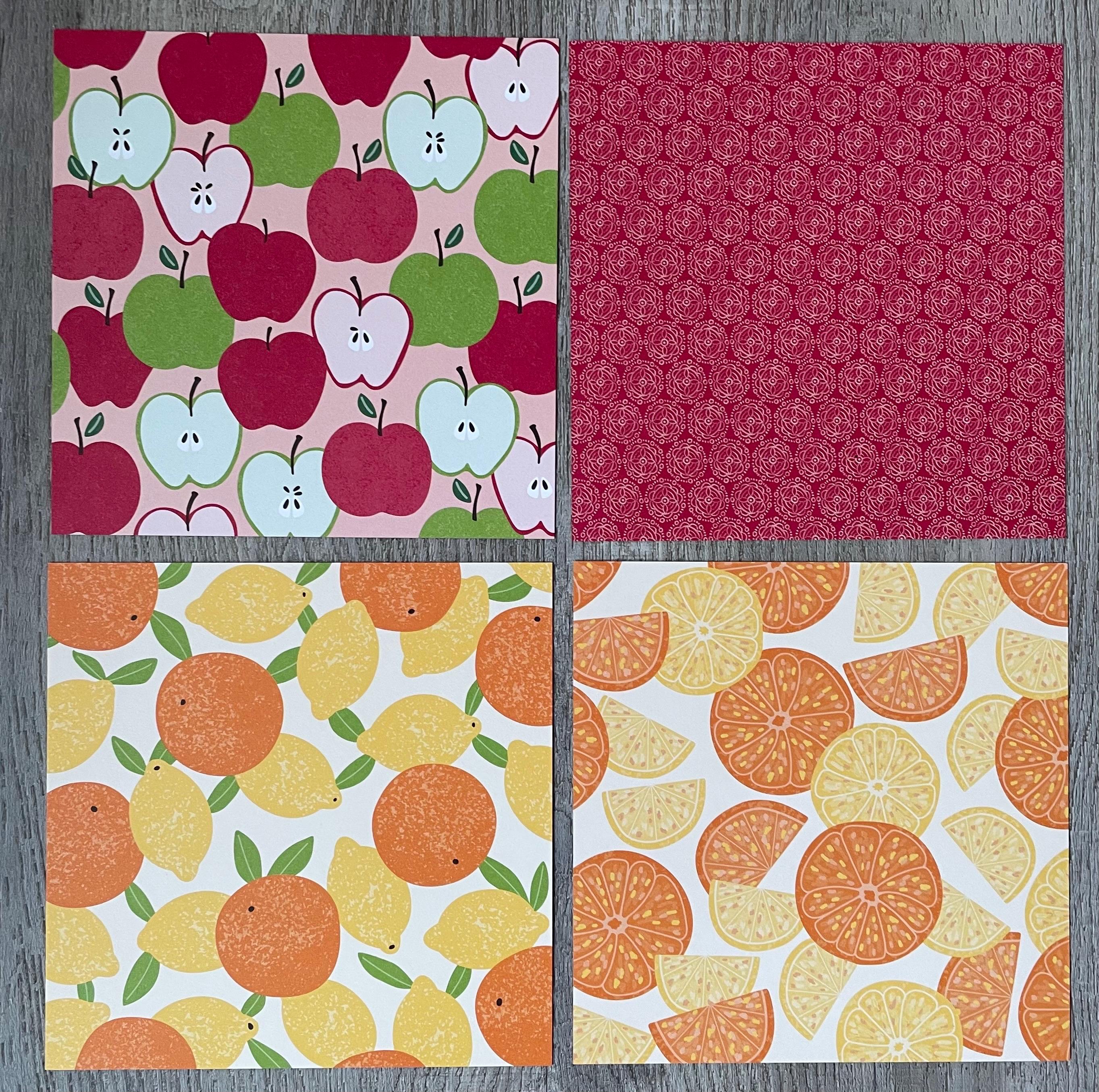 Stampin' Up! Retired Paper Sampler, Fruit Salad Designer Series Paper ...