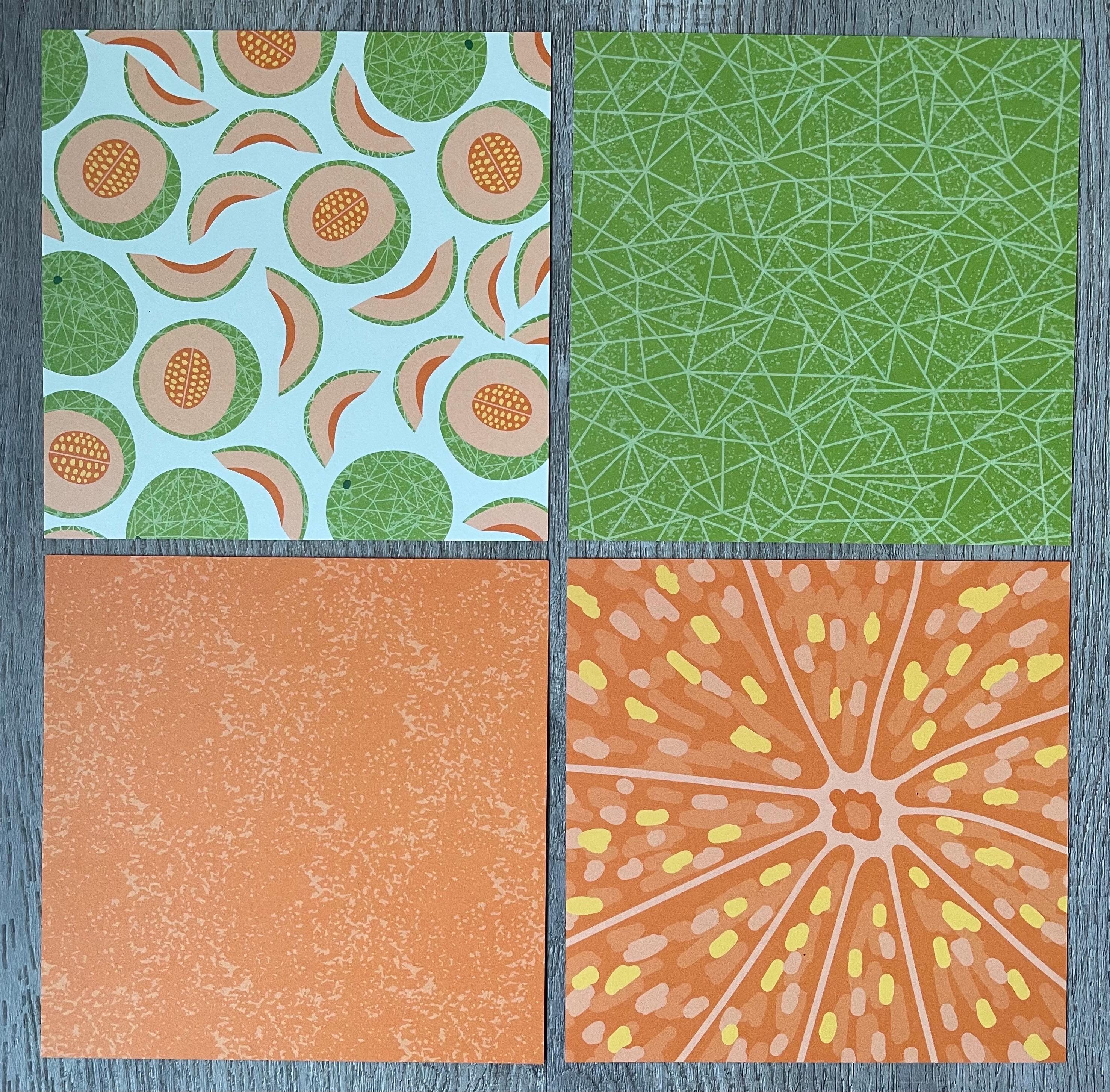 Stampin' Up! Retired Paper Sampler, Fruit Salad Designer Series Paper ...