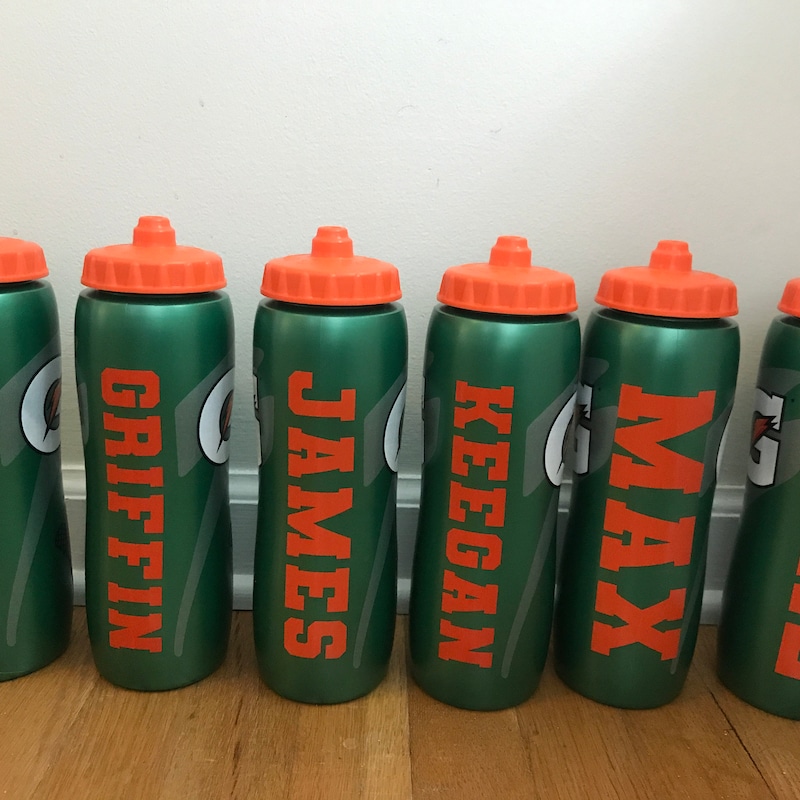 Personalized Gatorade Water Bottle - Etsy