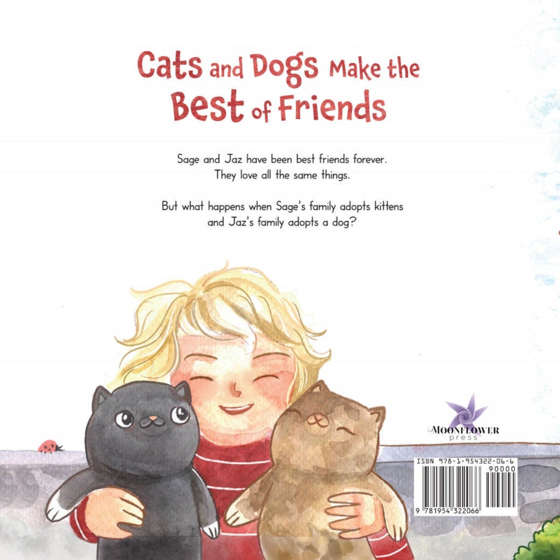 Cats and Dogs Make the Best of Friends Children's Book | Etsy