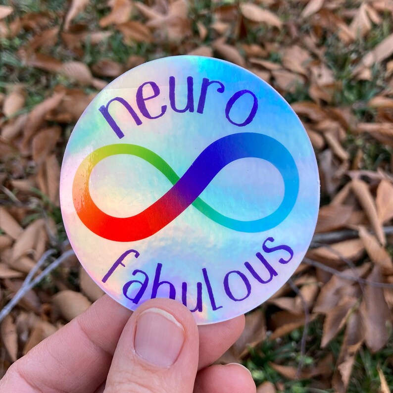 Neurodivergence Pride Stickers Durable Waterproof Vinyl - Etsy