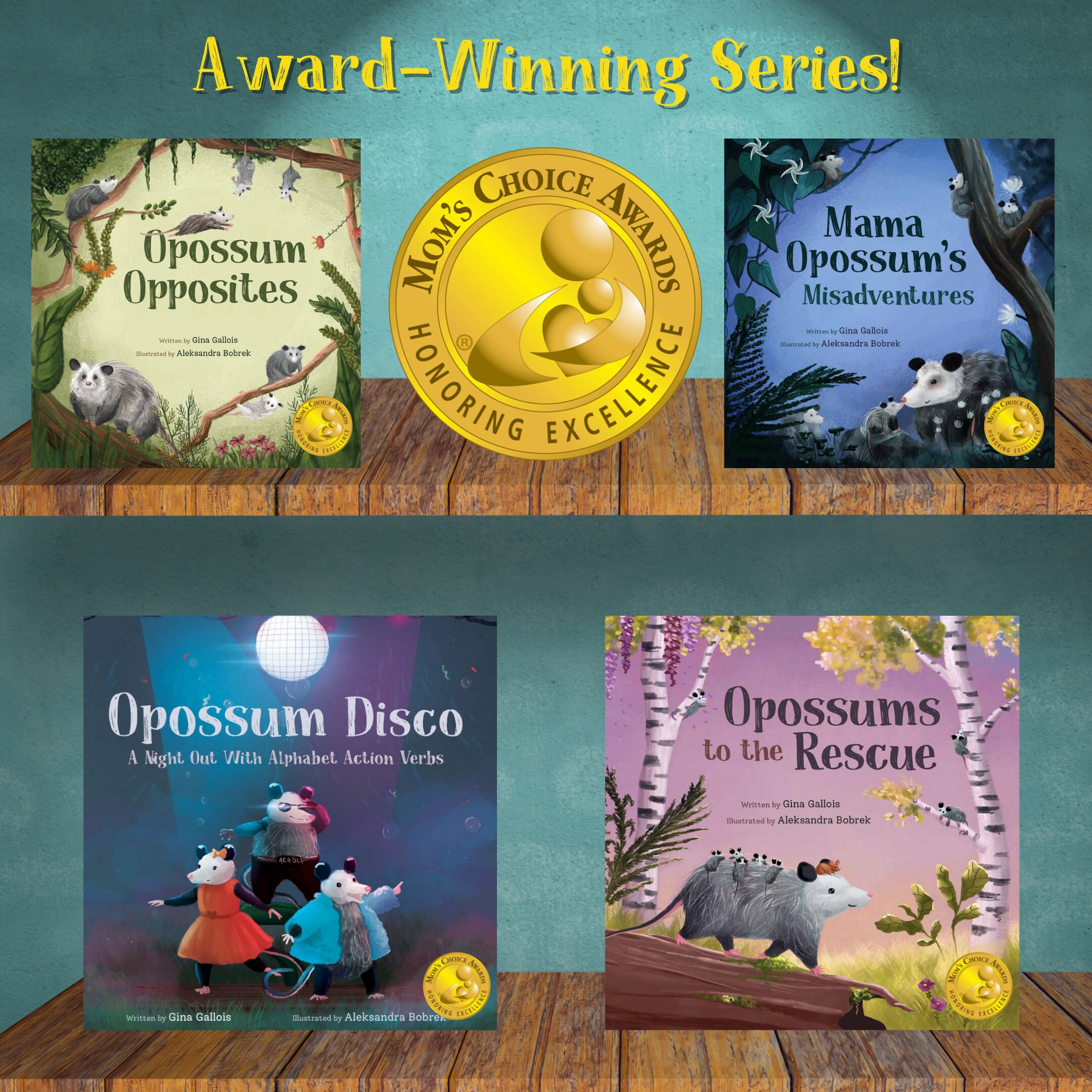 Awesome Opossum Stories Gift Bundle by Gina Gallois - Etsy