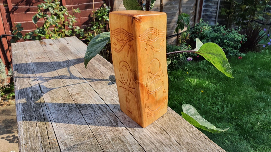 Hand Carved Ancient Egyptian Totem - Etsy