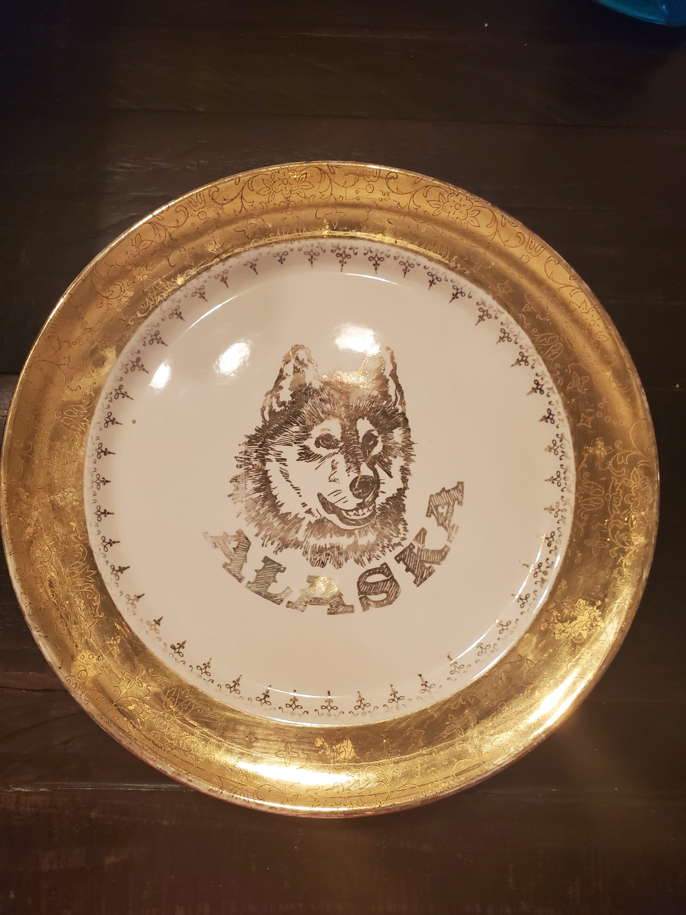 Crest O Gold Alaska Plate - Etsy