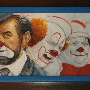 Robert Owen Clown Paintings - Etsy