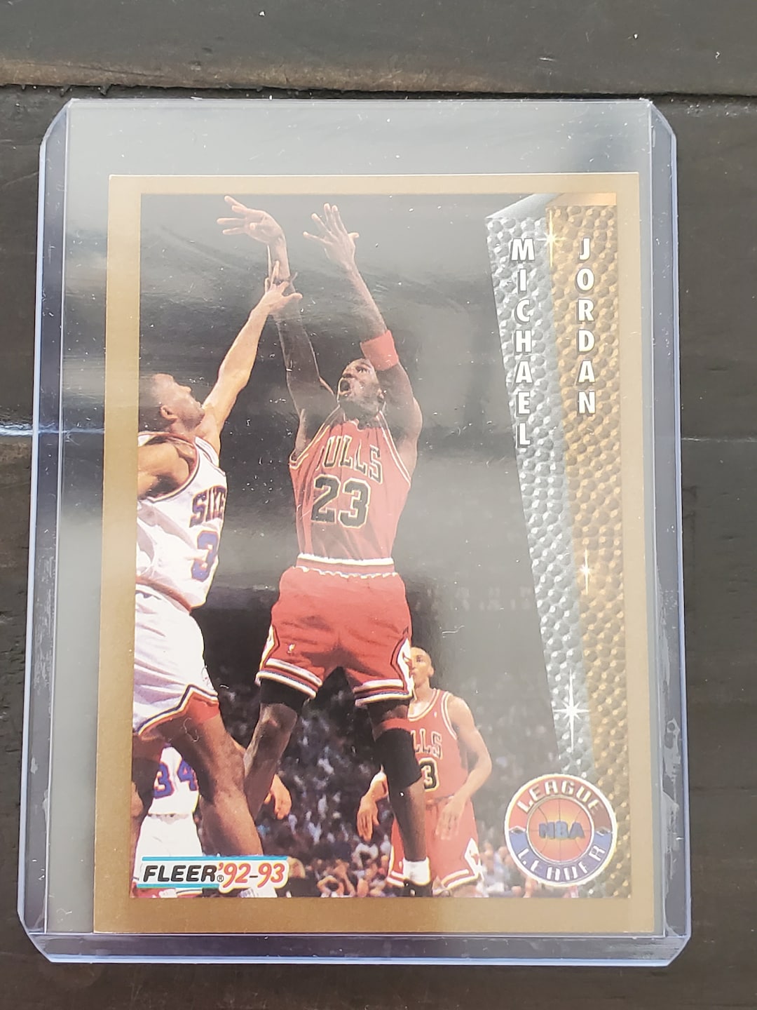 Michael Jordan Fleer 92-93 Card - Etsy