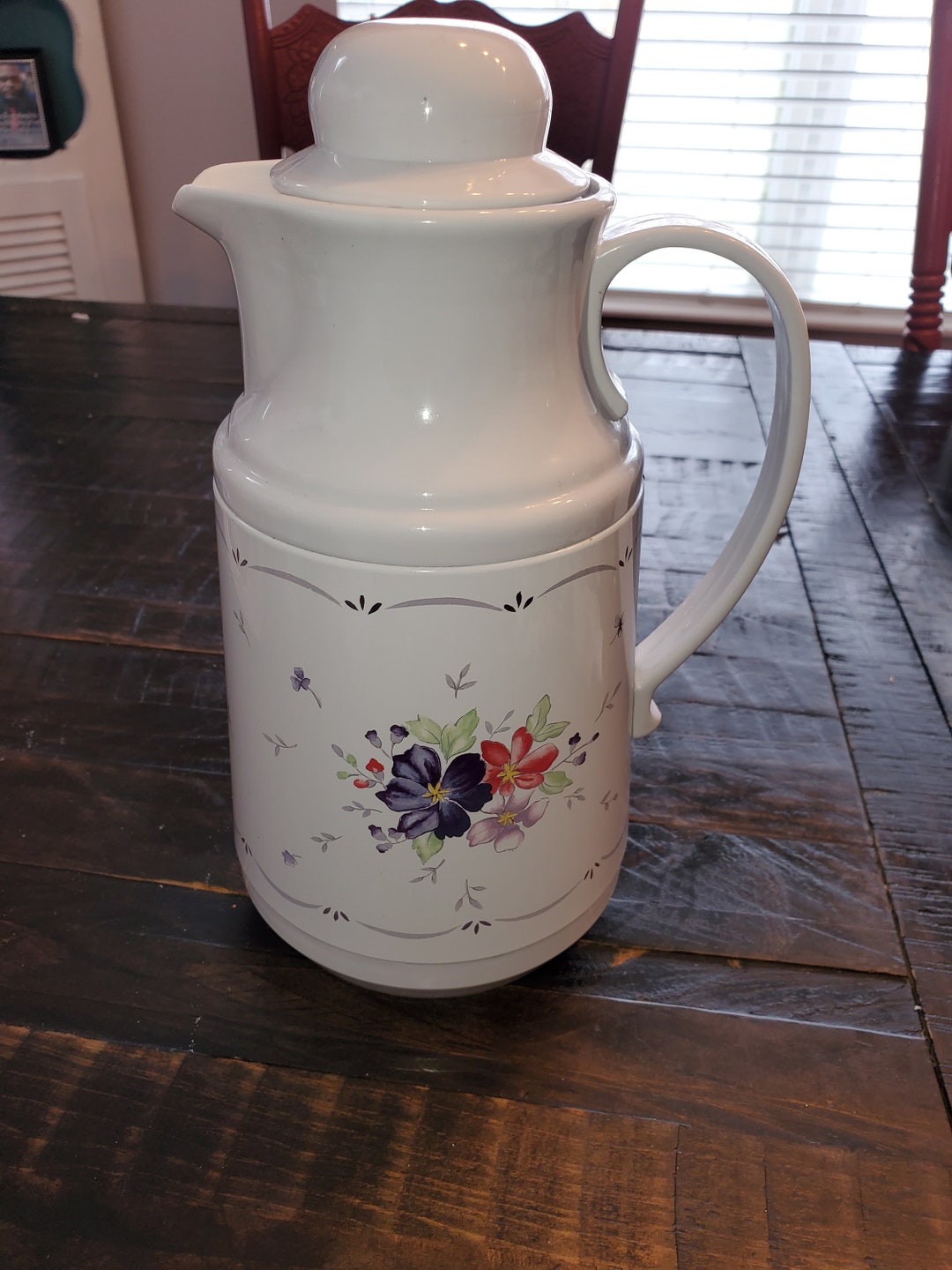 Vintage Insulated Pitcher - Etsy