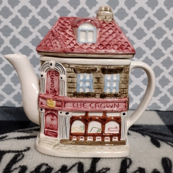 Crown Teapot - Etsy