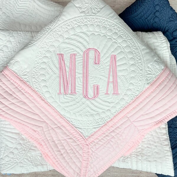 Monogrammed Quilt - Make Your Own Quilt