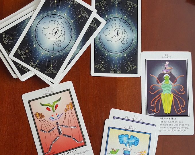 Neuro Tarot Card Deck - Etsy