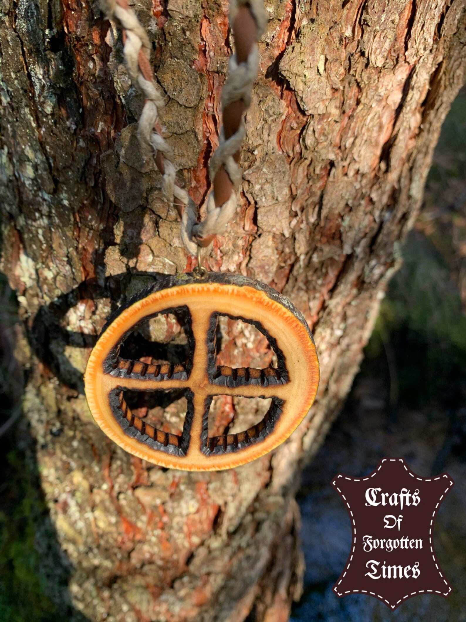 Sun Wheel/cross Pendant - Etsy