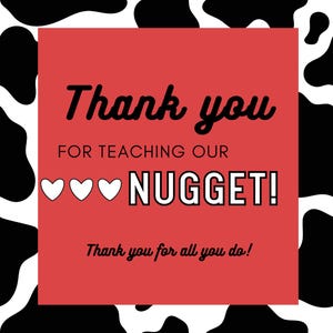 First Day of School Gift Tag, Chick Fil A, Gift Card Teacher, Teacher ...