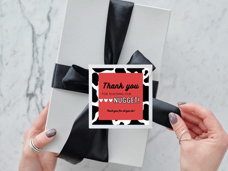 First Day of School Gift Tag, Chick Fil A, Gift Card Teacher, Teacher ...