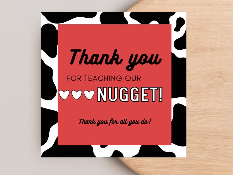 First Day of School Gift Tag, Chick Fil A, Gift Card Teacher, Teacher ...